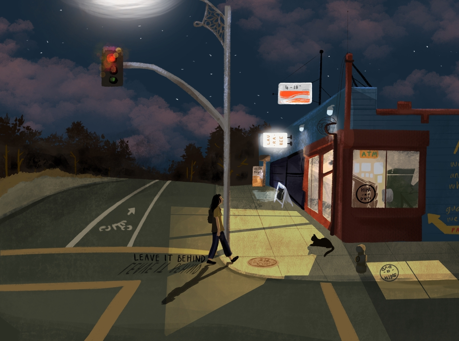 Nostalgia Scene by Laura Bee on Dribbble