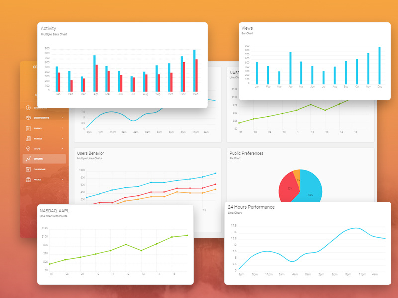 Light Bootstrap Dashboard Pro by Creative Tim on Dribbble Light Bootstrap Dashboard Pro by Creative Tim on Dribbble