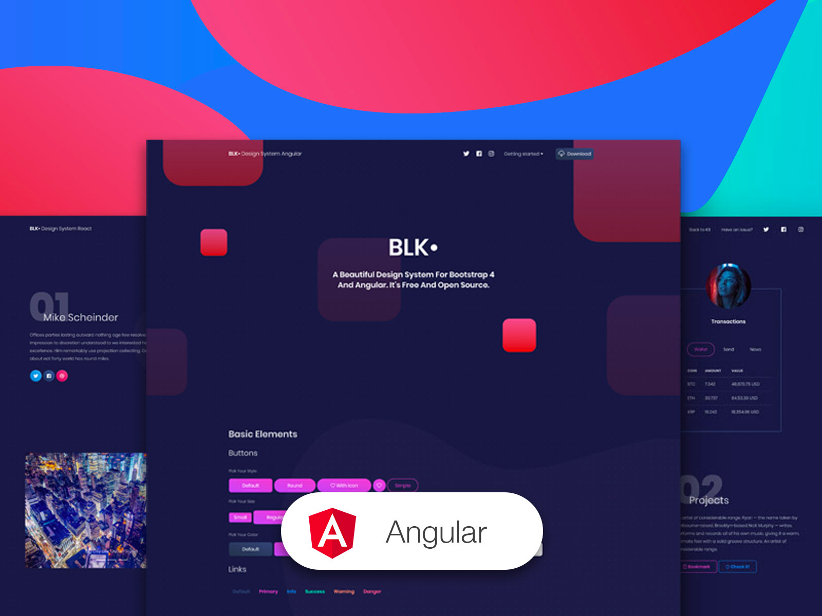 BLK Design System Angular by Creative Tim on Dribbble BLK Design System Angular by Creative Tim on Dribbble