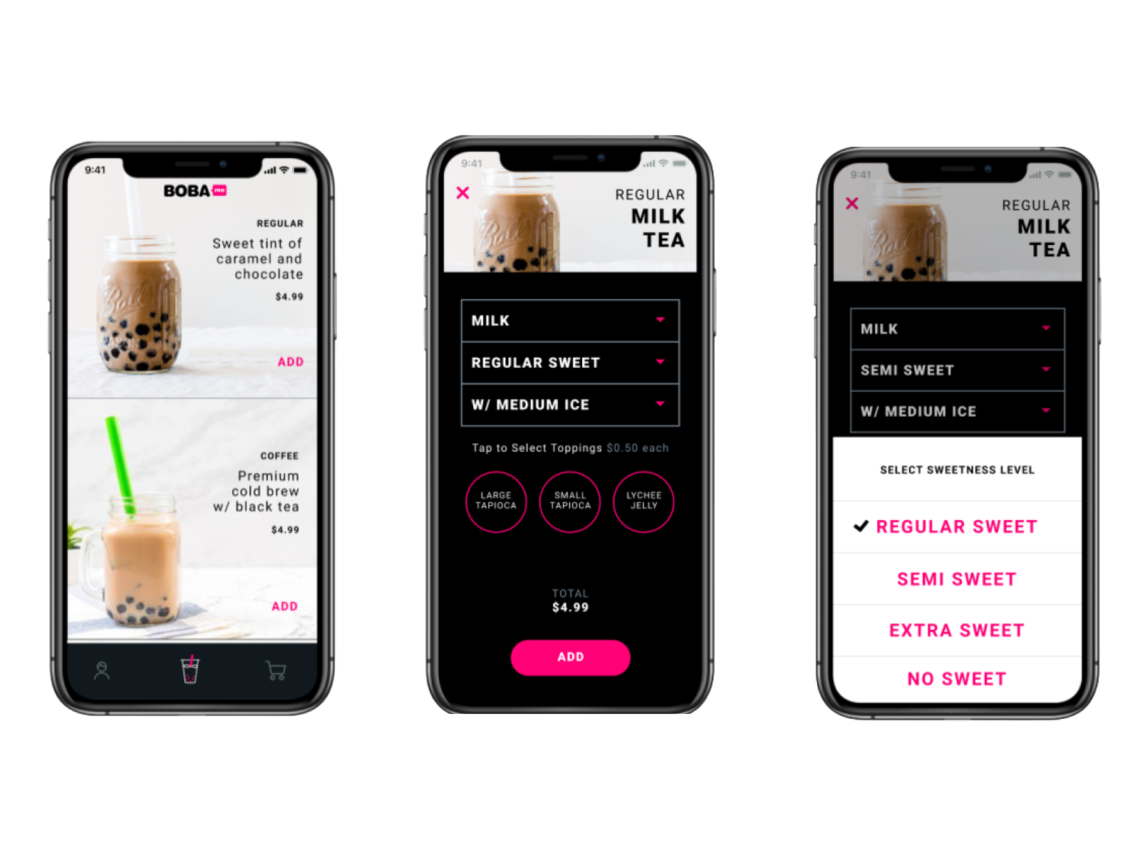 Orders Page of Boba App by Siddharth on Dribbble