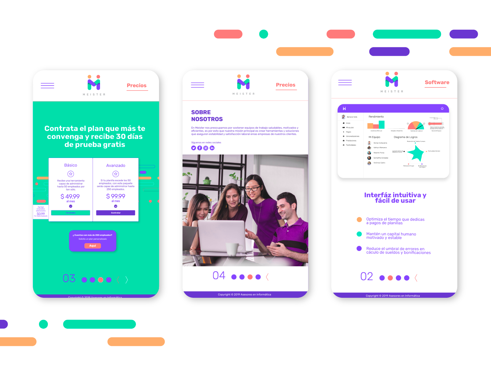 MEISTER- WEB by Madison Advertising on Dribbble
