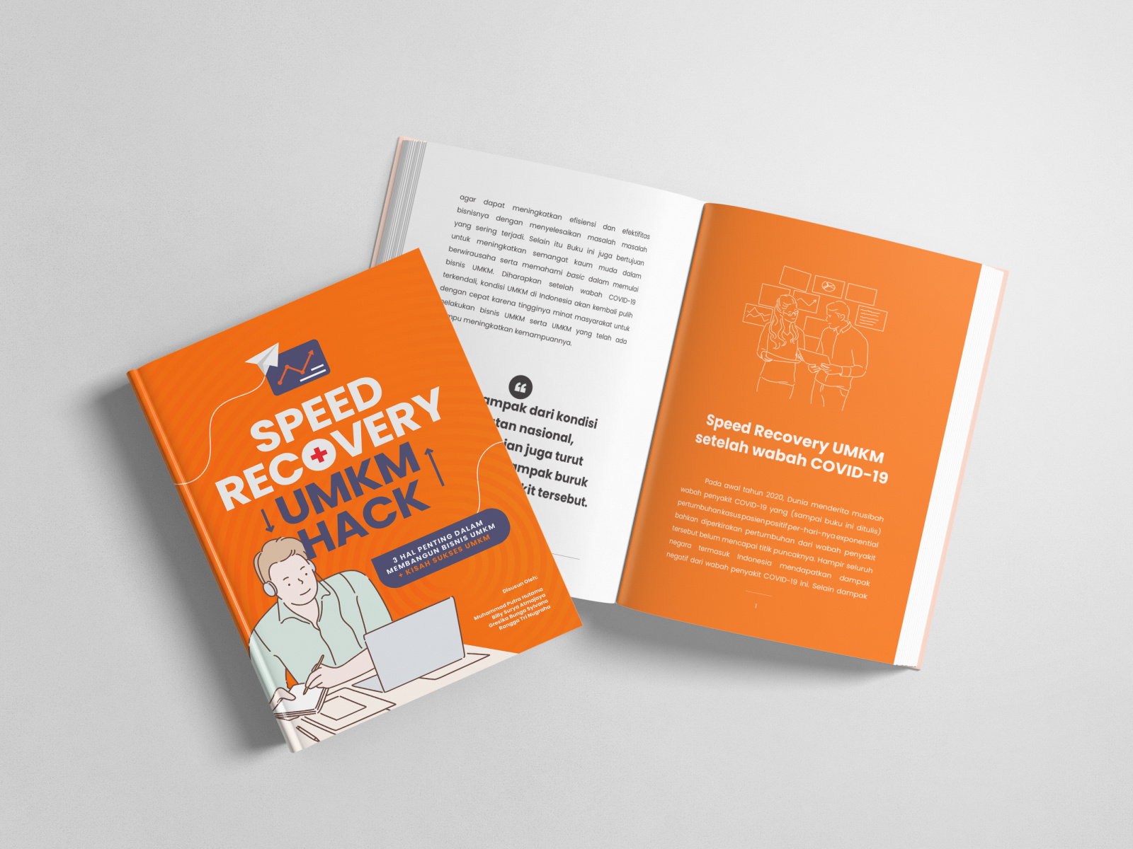 Speed Recovery UMKM Hack Layout by Rengga A. on Dribbble