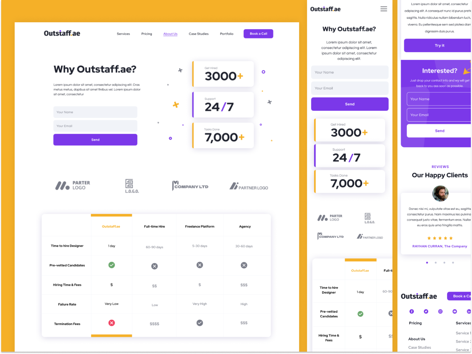 IT Service Web Page by yuliia.kot on Dribbble