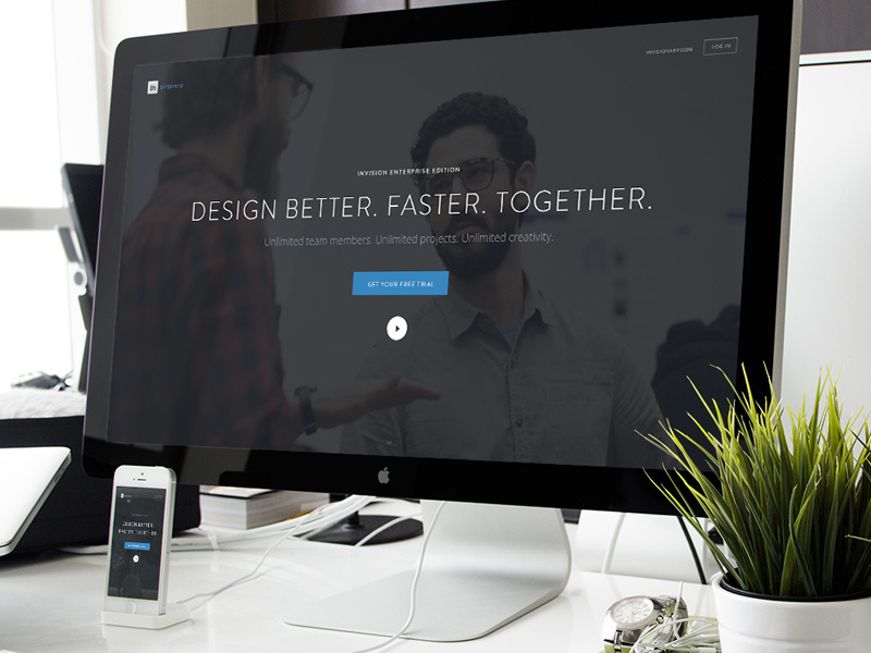 InVision Enterprise gets a new look by aaron stump for InVision on Dribbble