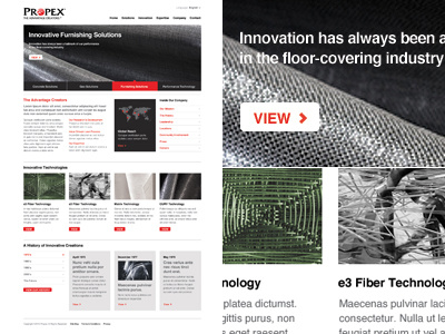 One Page site by aaron stump on Dribbble