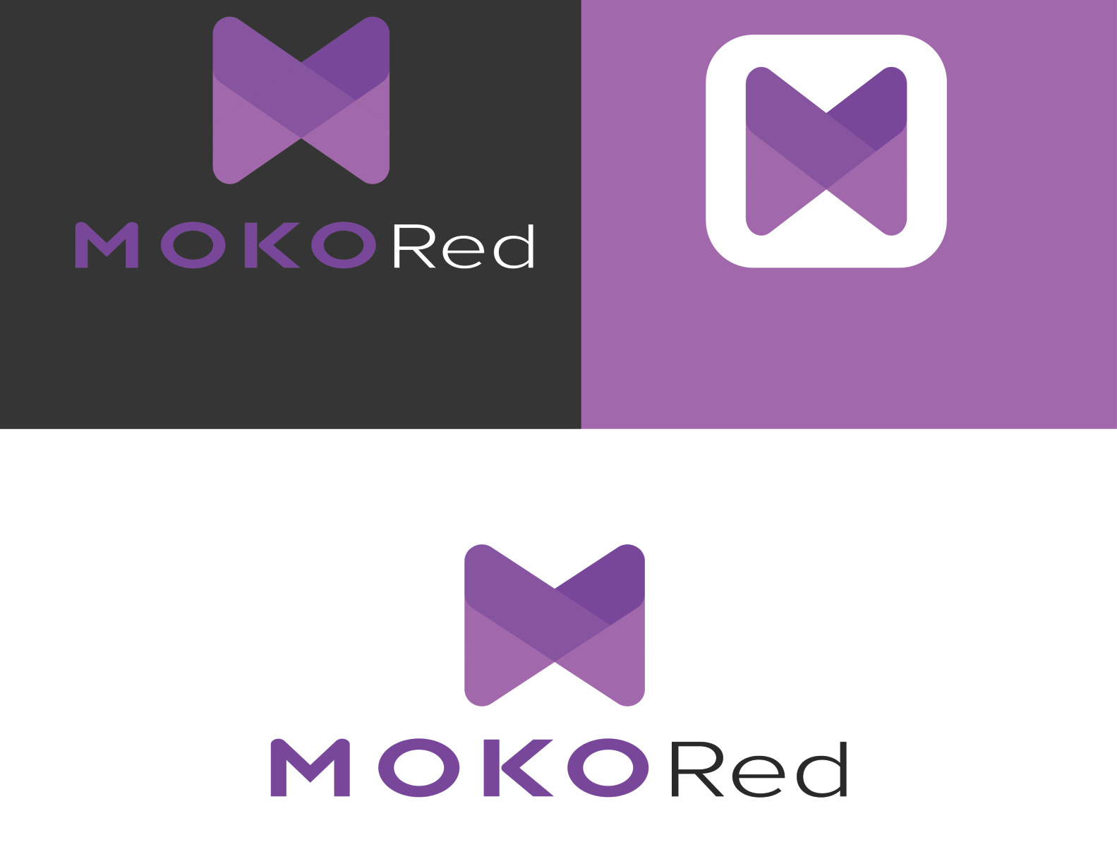 M Logo, Moko red by Md Azizul Islam on Dribbble