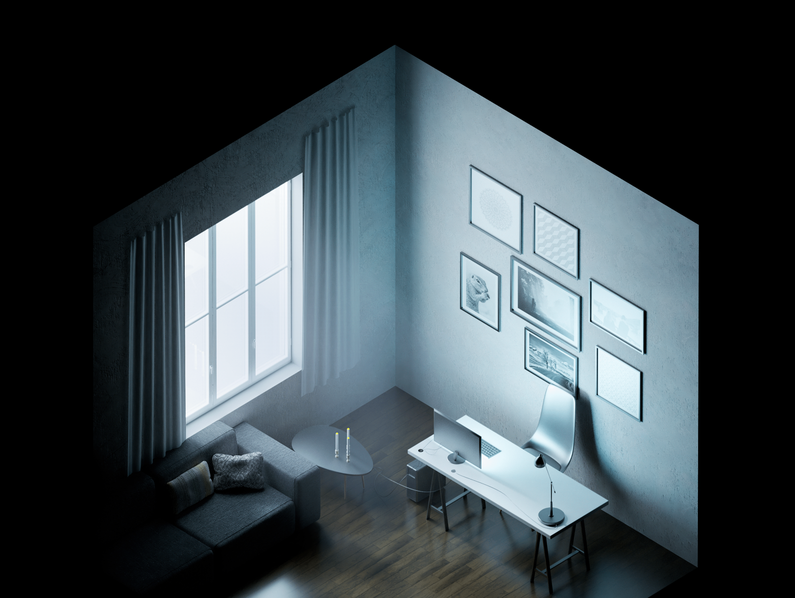 3D Visualisation: Isometric interior configurator by The Evenstar on ...