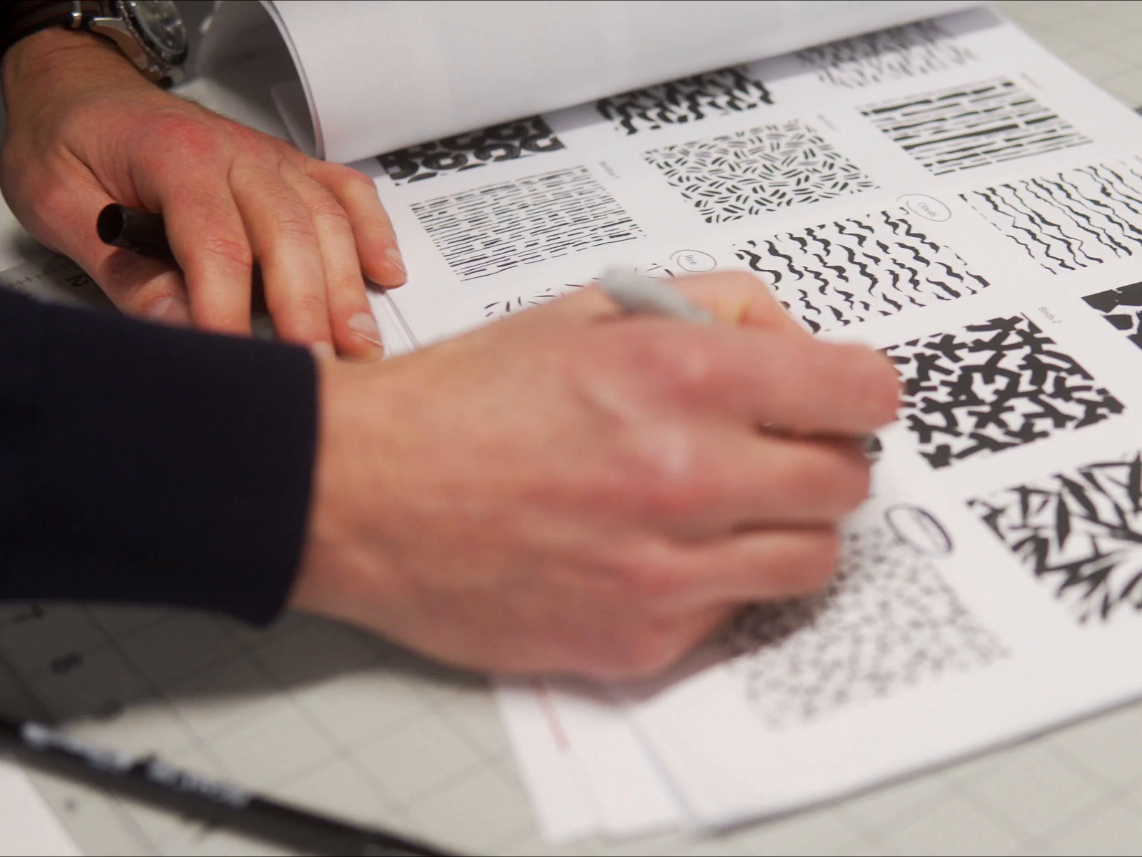 Data textures with a global feel by Michael Connors for Oracle Design ...