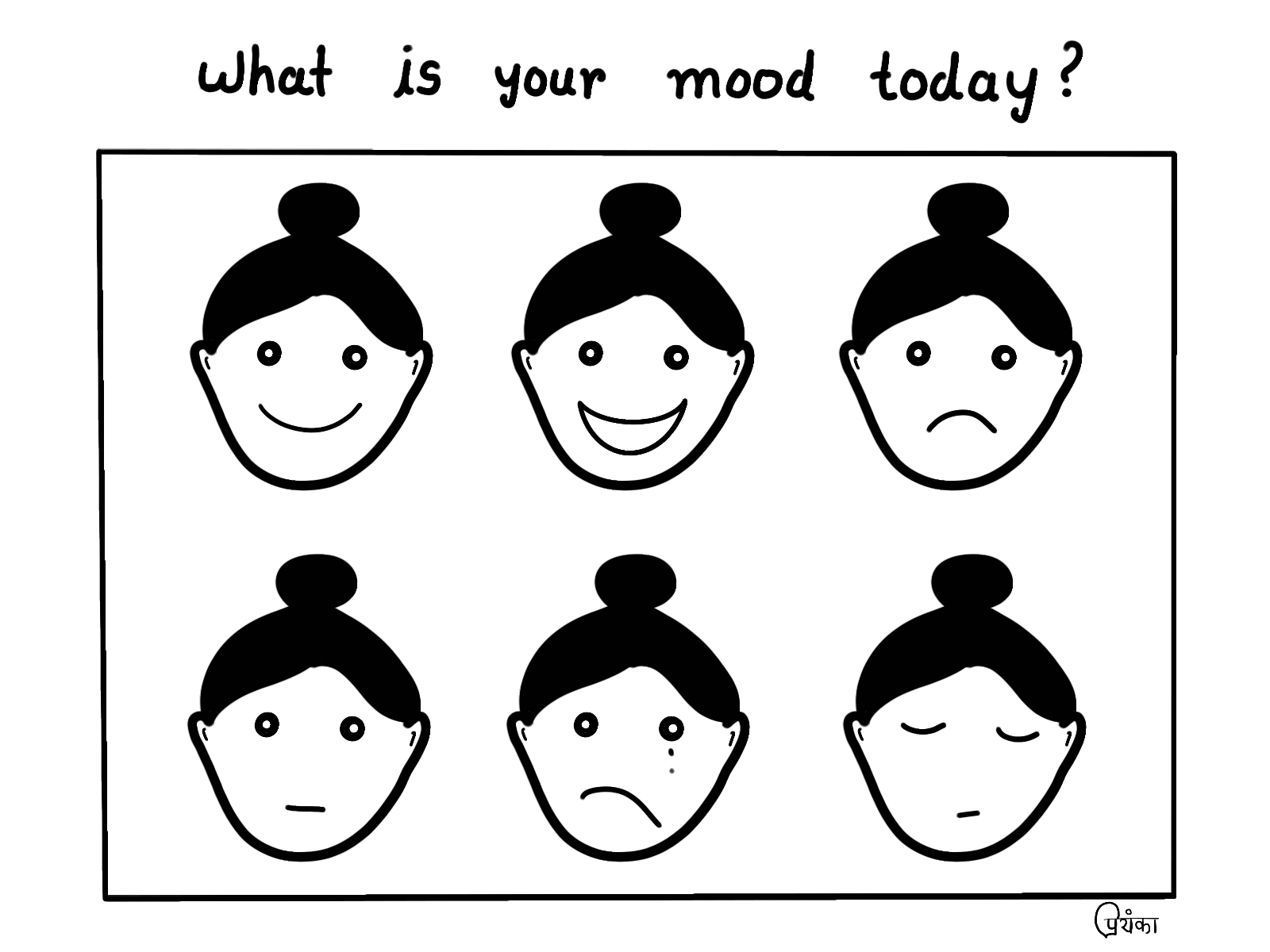 What is your mood today? by Priyanka Telangre on Dribbble