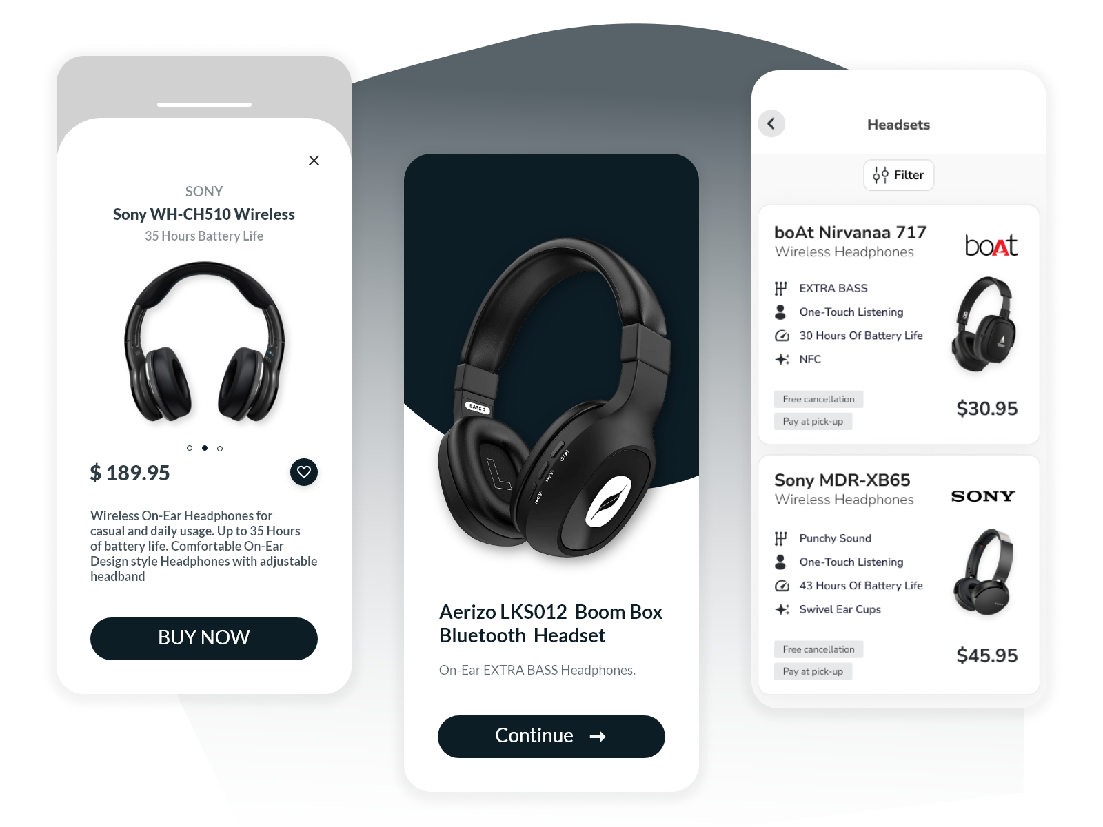 Headset Store by Romal Raju on Dribbble