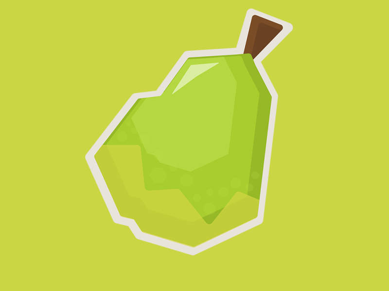 Pear by Karolina on Dribbble