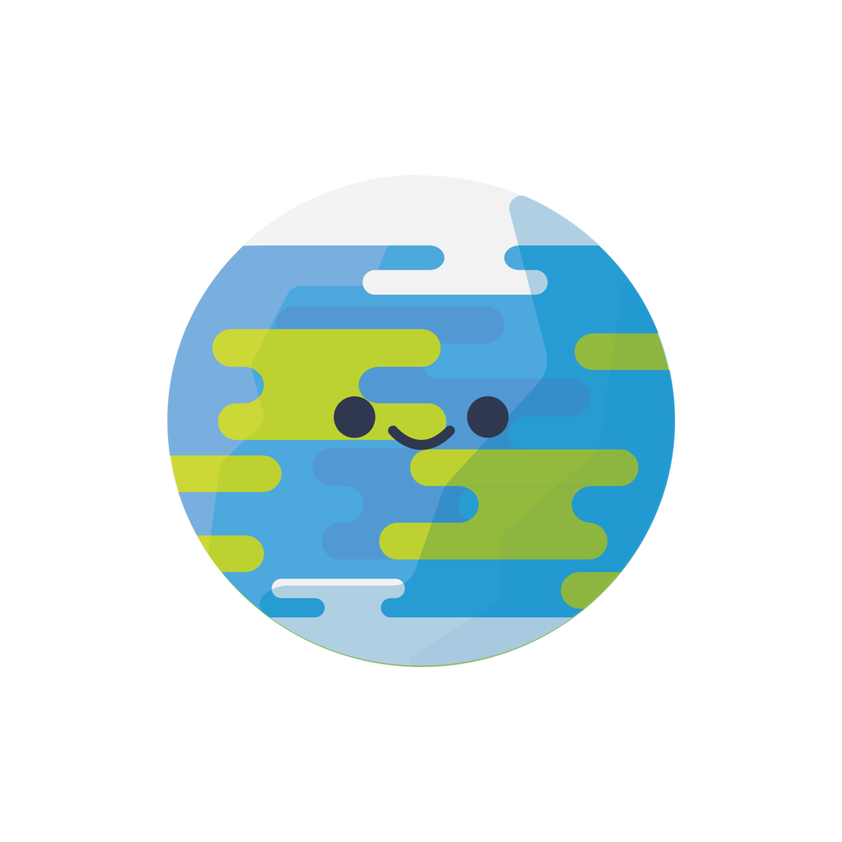 Smiling Earth by Karolina on Dribbble