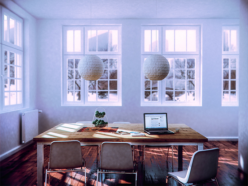 Quick interior by Maciej on Dribbble