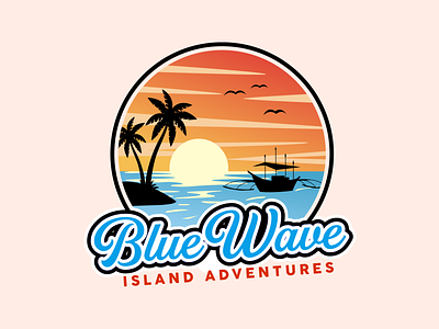 Blue Wave Logo Design by Manski Design on Dribbble