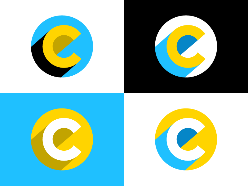 C logo mark by Jon Troutman on Dribbble