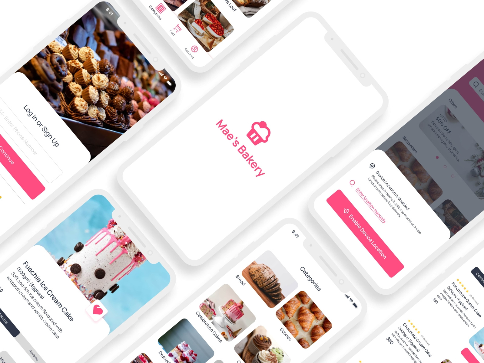 Bakery App by Uduakobong Emmanuel on Dribbble