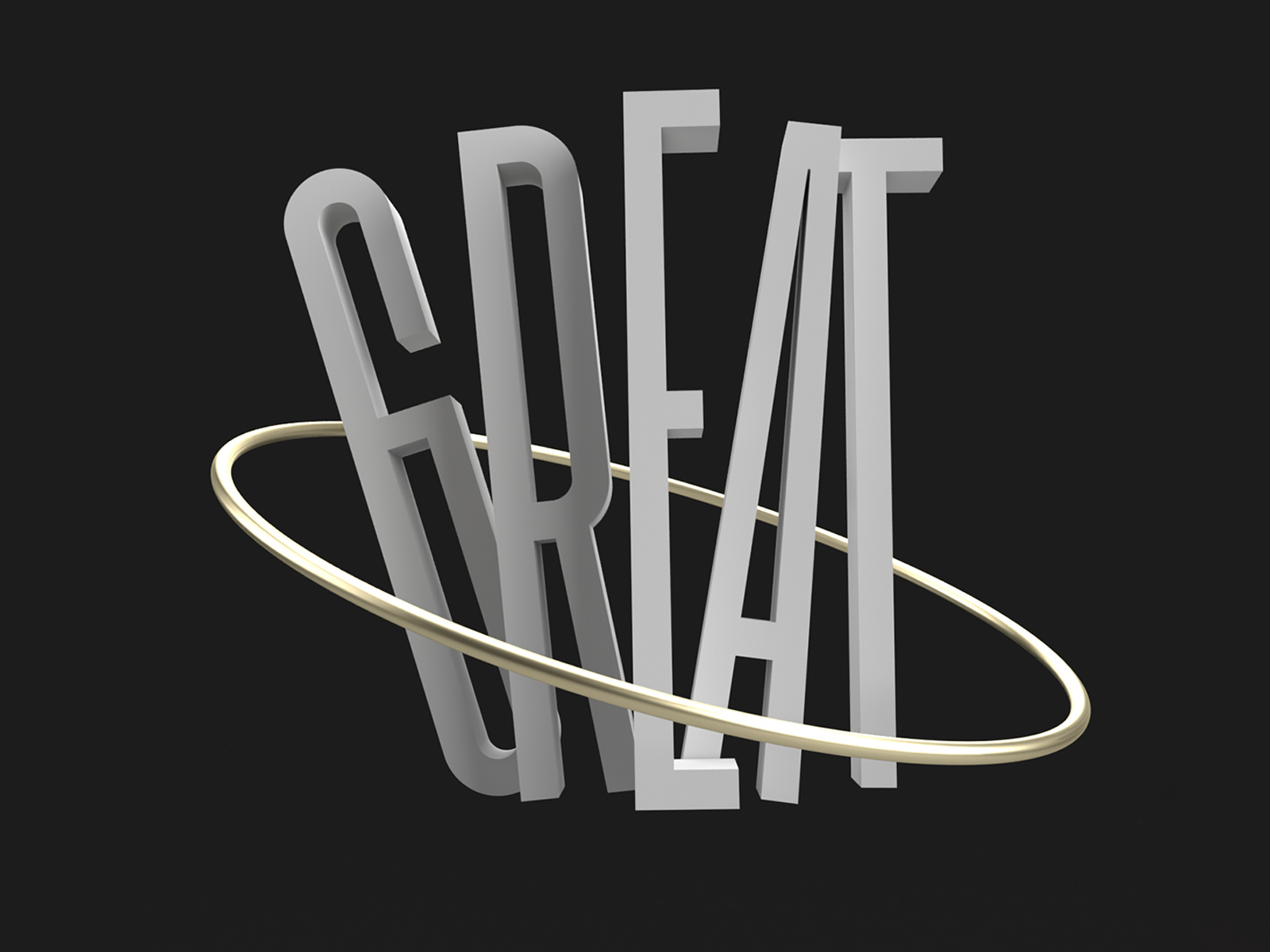 Great by KOBU Foundry on Dribbble