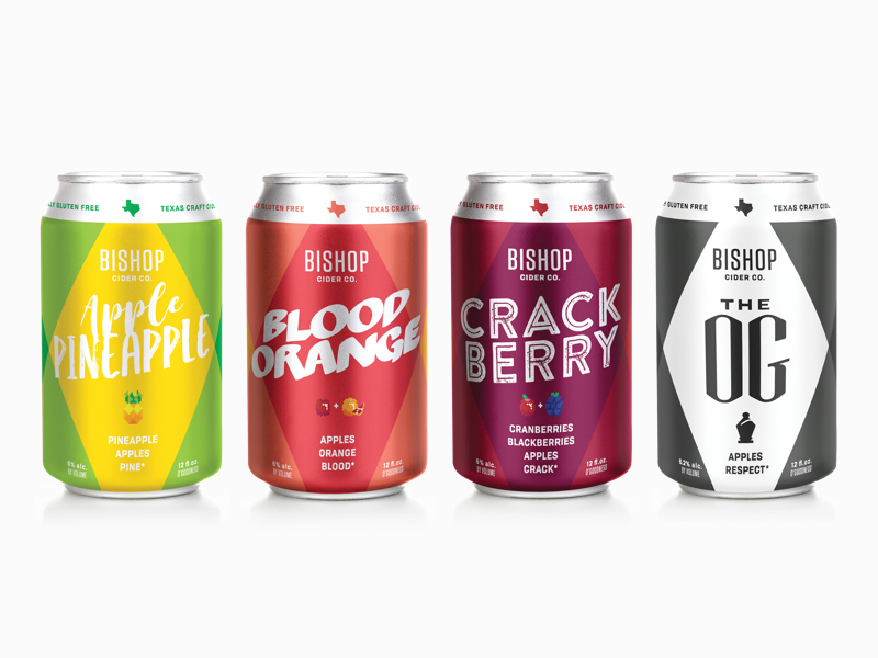 Bishop Cider Cans by Anna Bryant on Dribbble