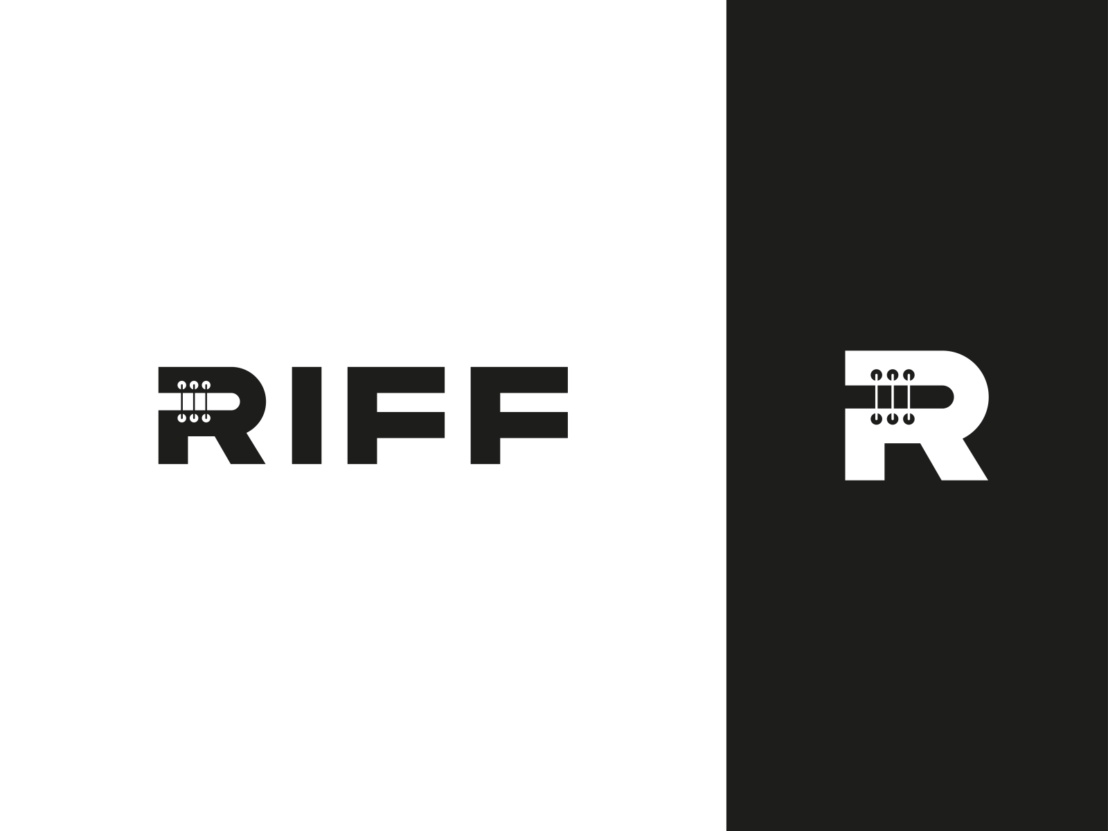 Riff Logo Design by Ouma Younes on Dribbble