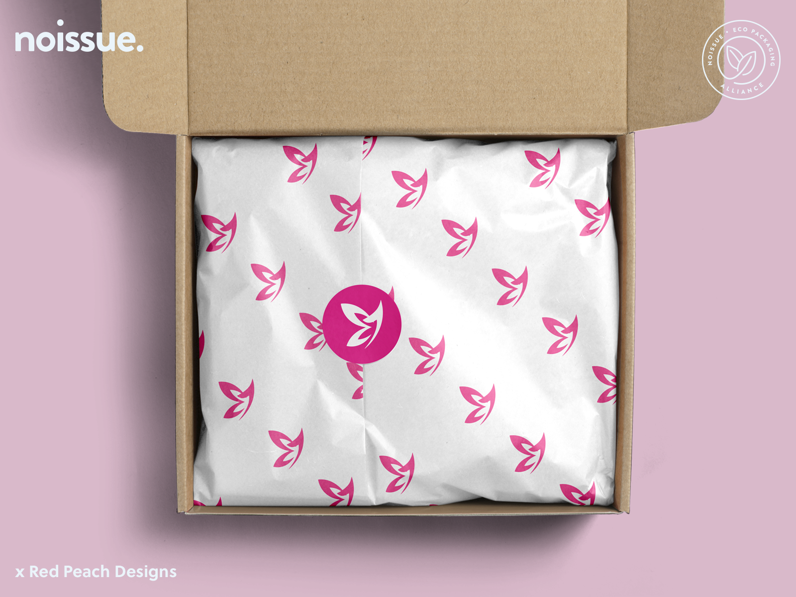 Logo design by @repeachdesigns on noissue Tissue + Sticker by noissue ...