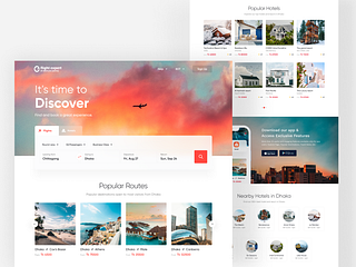 Browse thousands of Travel Site images for design inspiration | Dribbble