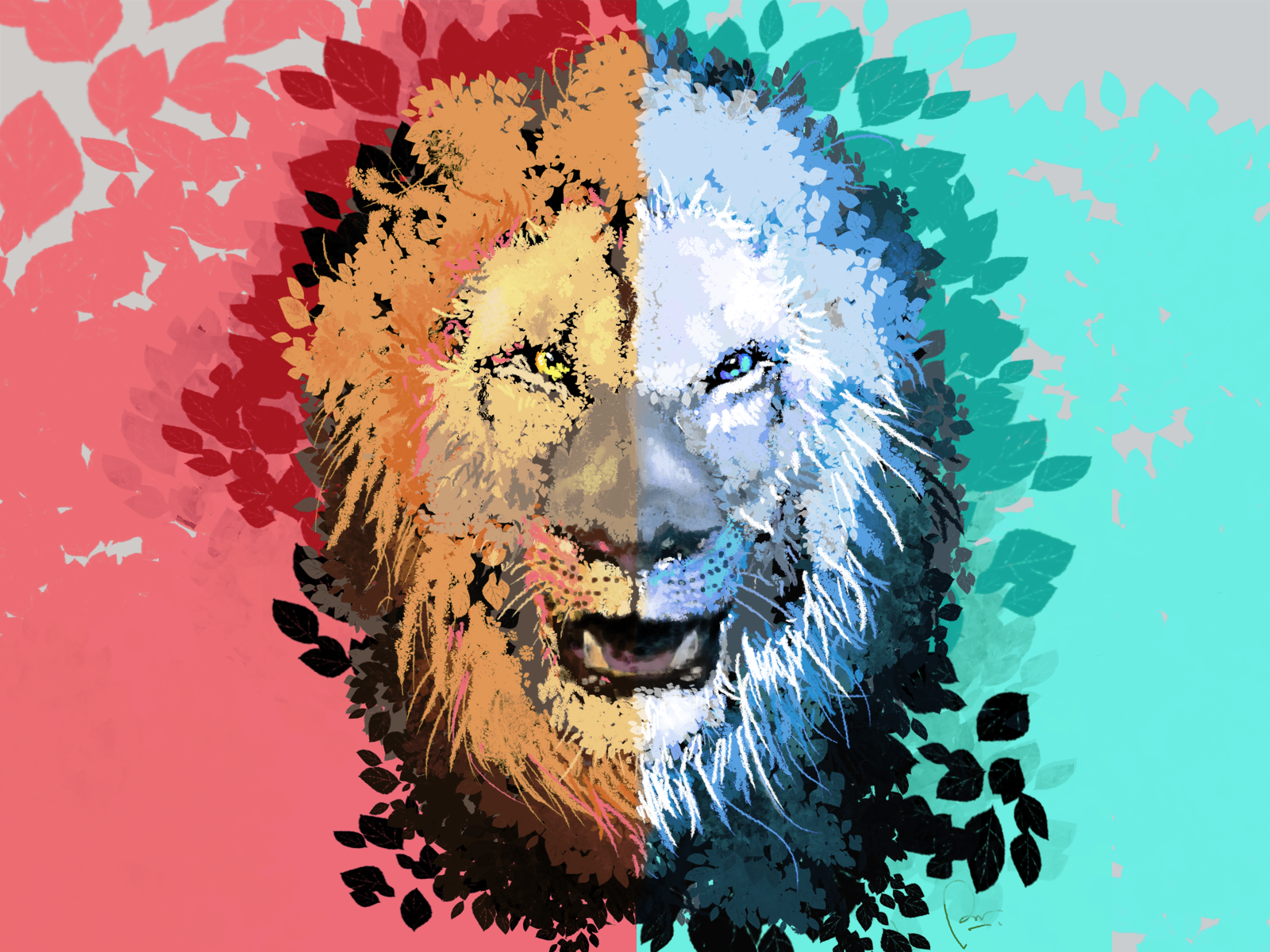 Lion by Patricia Apolo on Dribbble