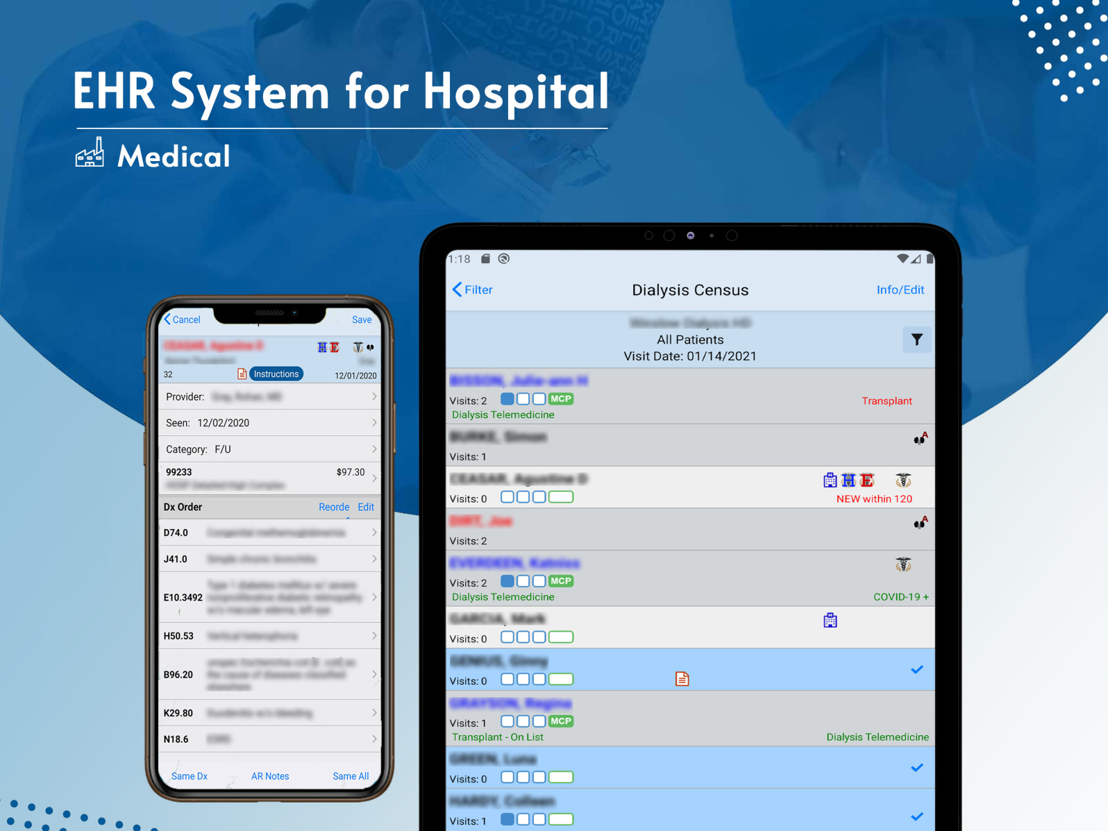 EHR system for Hospital by CodeEpsilon Services on Dribbble