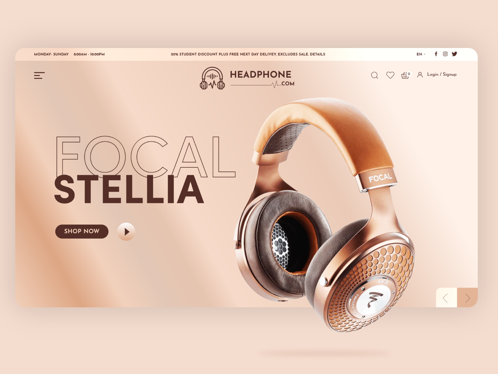 UI HEADPHONE by tranhuynh.uiux on Dribbble