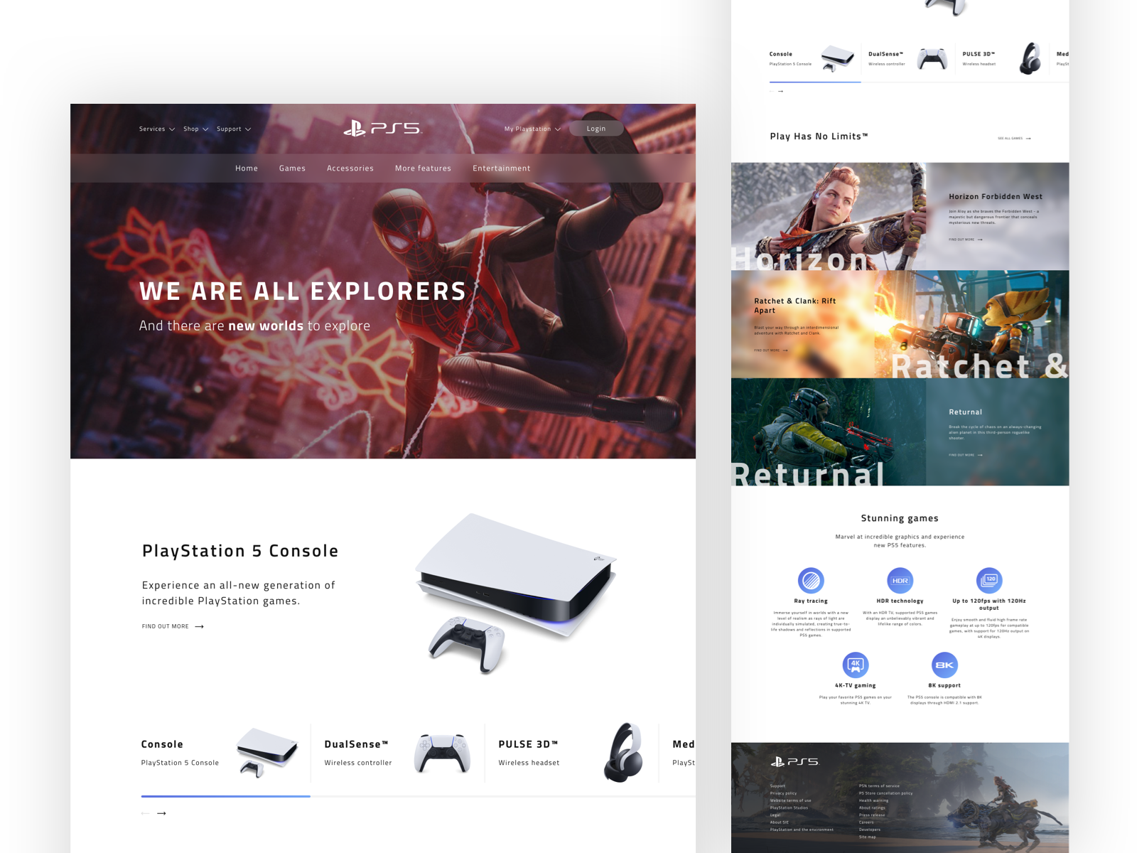 Ps5 Redesign Concept by Martina Bonas on Dribbble
