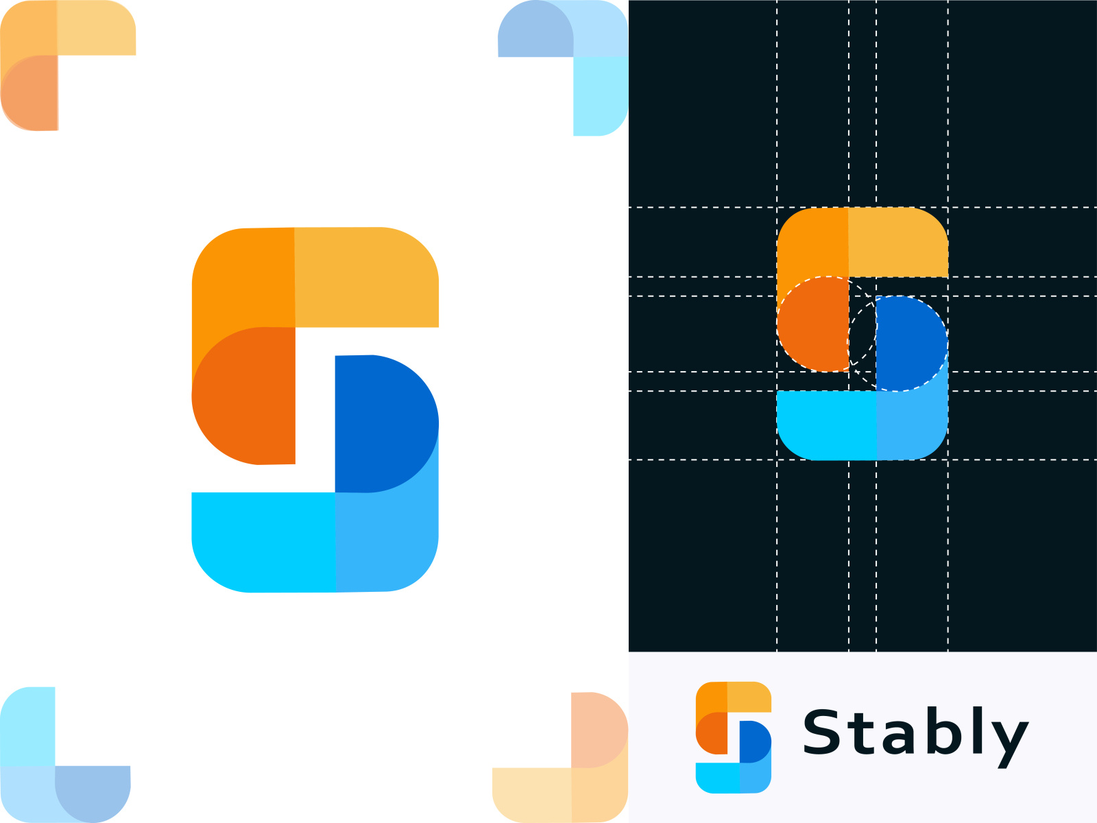 S modern Initial Logo Design - S modern logo mark by designbest29 on ...