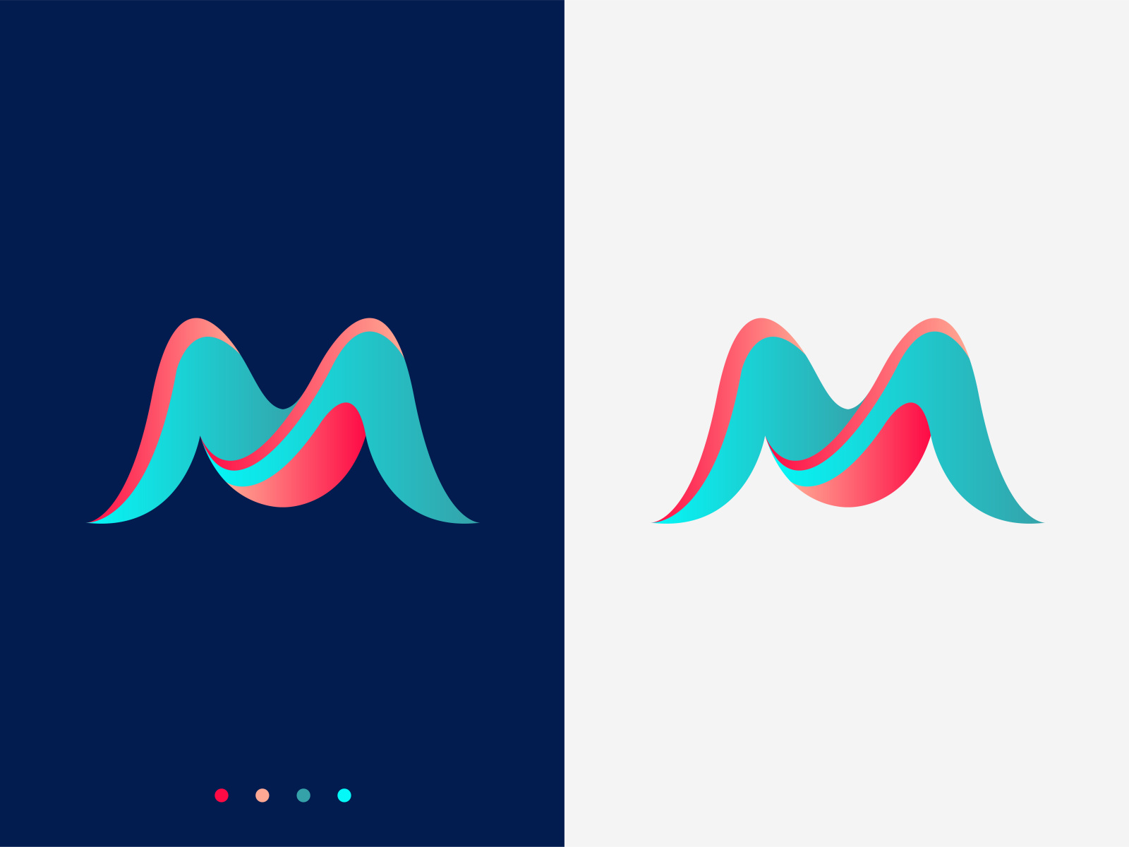 Letter M - app logo icon by Md Sadikul Islam on Dribbble