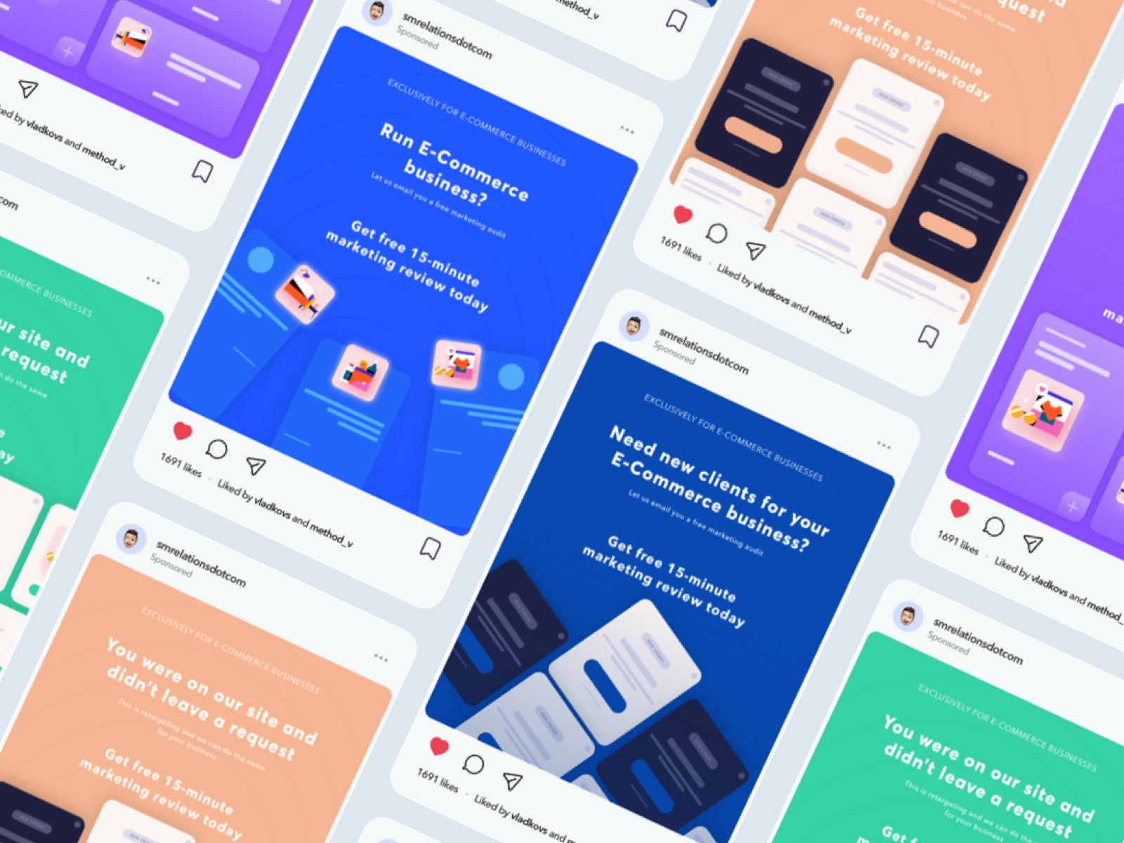 Social Media Ad Banners by Methodx Agency on Dribbble