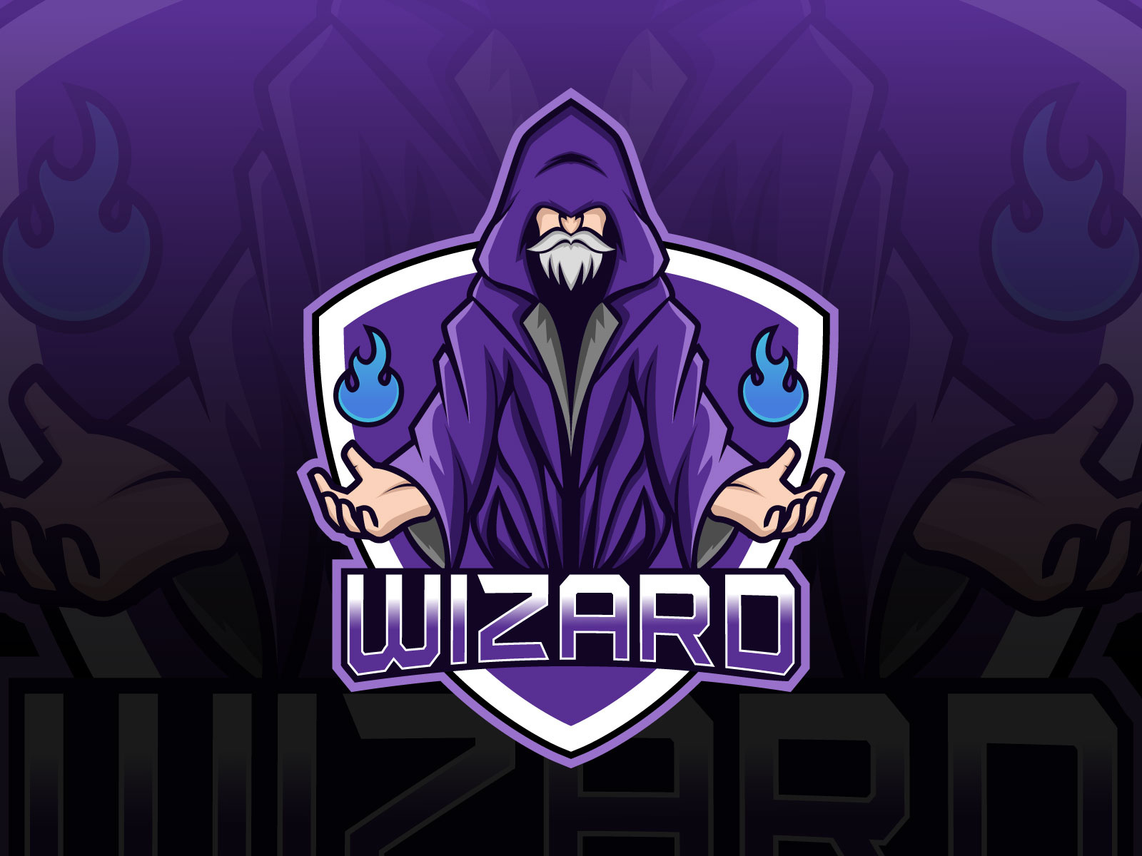 Wizard - Esport Logo by Hairul Huda on Dribbble