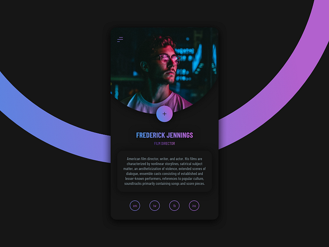 PROFILE by Mo on Dribbble
