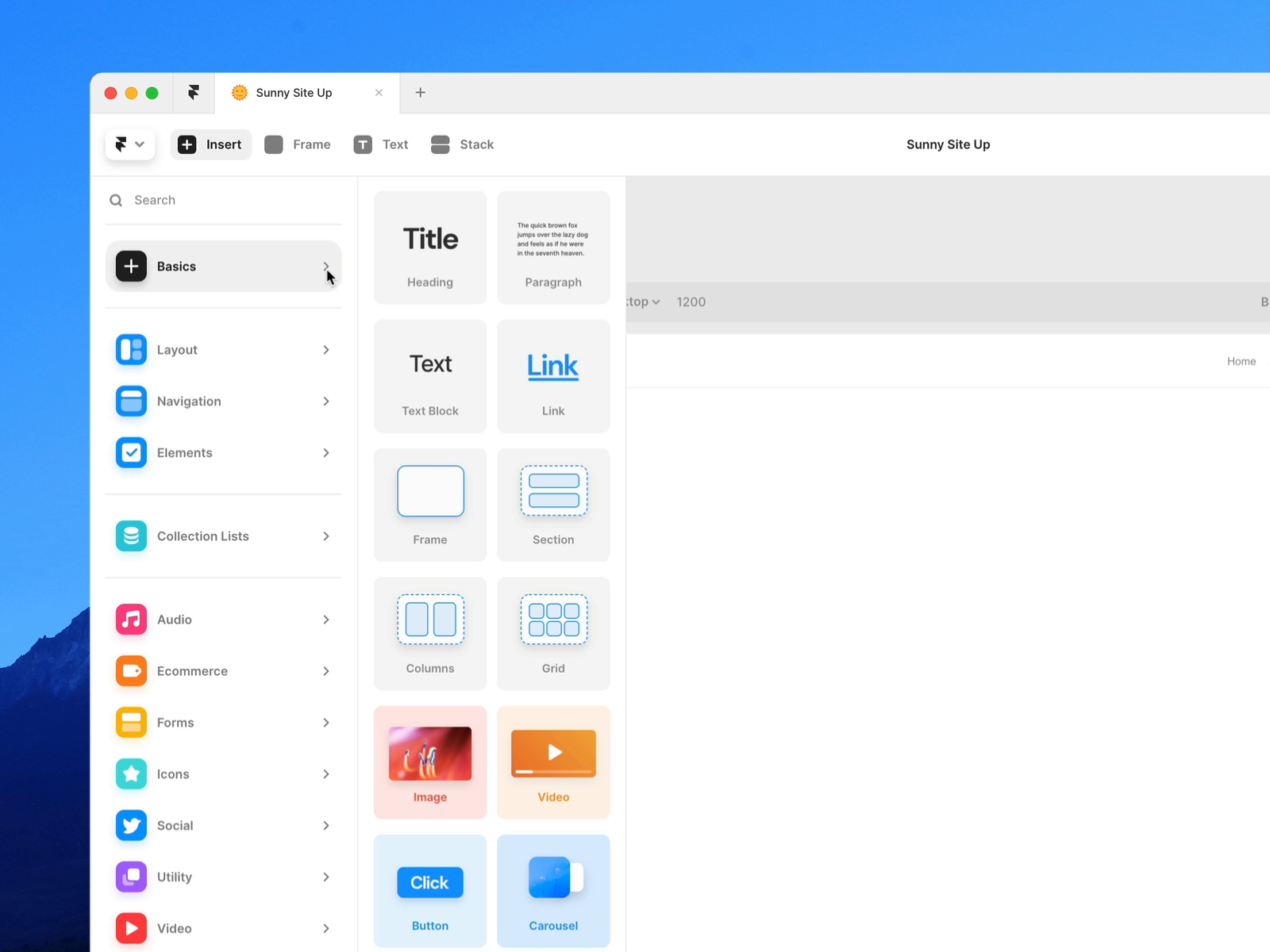 🧹 Insert Menu refresh by Jurre Houtkamp for Framer on Dribbble