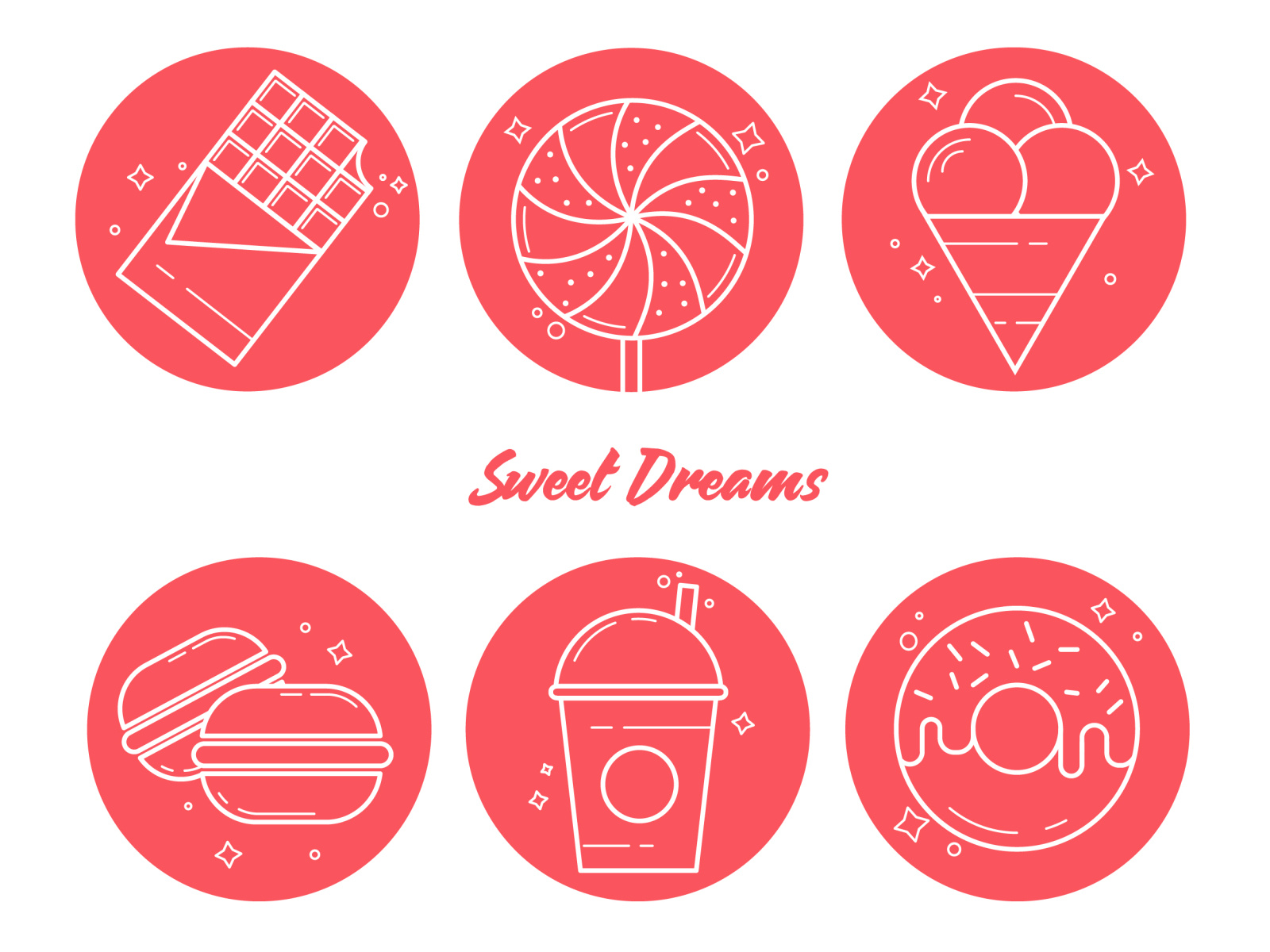 Icons candy by Veronica Yashina on Dribbble