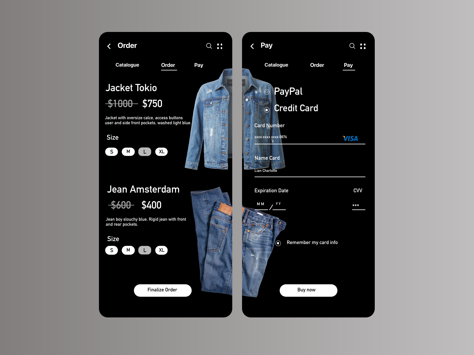 Dribbble - credit card checkout.png by Sofia Constanza Lagoa