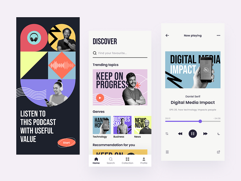 Browse thousands of Audio images for design inspiration | Dribbble