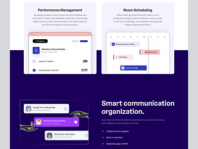 Project Management - Landing Page by Bagas Prayogo for Morva on Dribbble