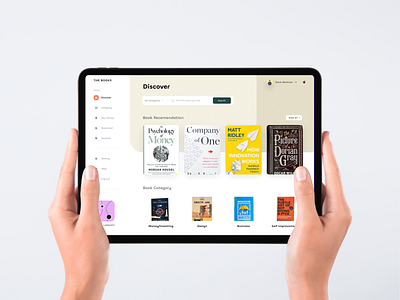 Digital Book Library - Dashboard by Bagas Prayogo for Morva Labs on ...