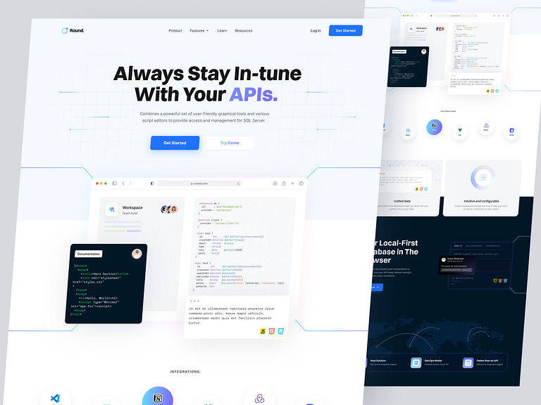 SaaS Landing Page for Developers Tool by Bagas Prayogo for Morva Labs on Dribbble