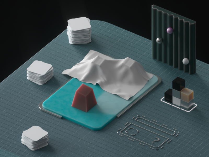 Scene by Max Bzdr on Dribbble