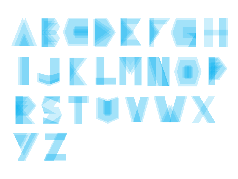 The Alphabet by Wanda Seto on Dribbble