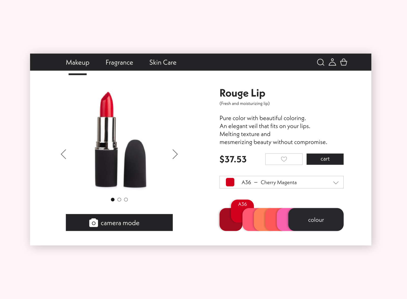 Daily Ui 33 Customize Project by nas on Dribbble