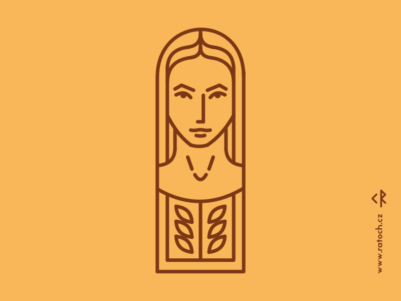 Ziva: goddess of summer by Josef Kratochvíl on Dribbble