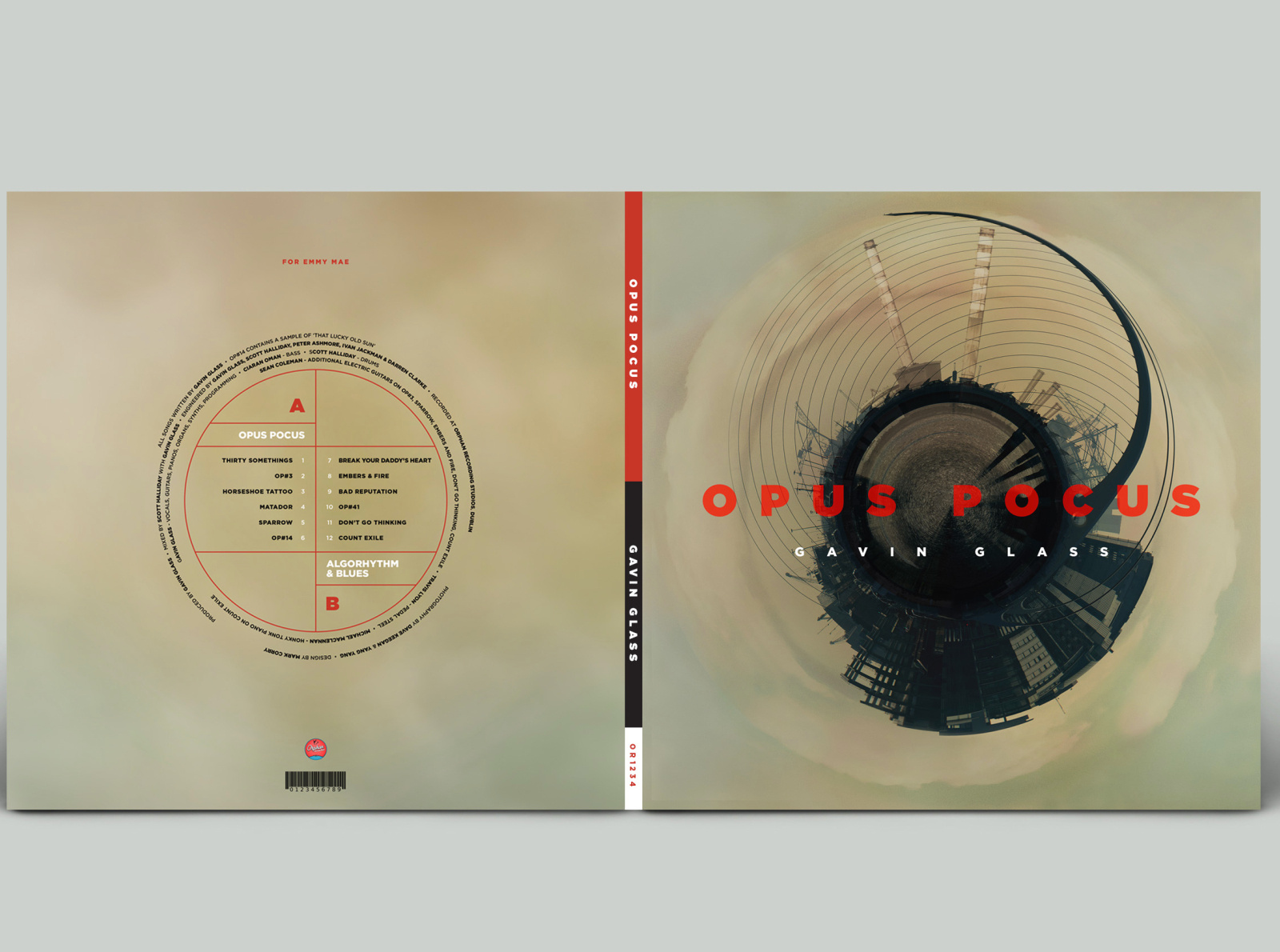 Gavin Glass LP by Mark Corry on Dribbble