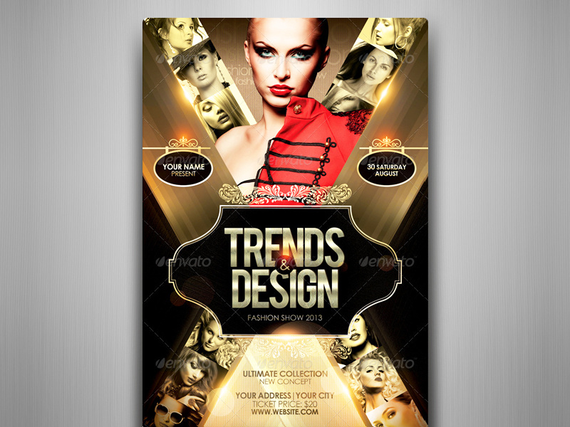 Trends & Design Flyer Template by Touringxx Creative Studio on Dribbble