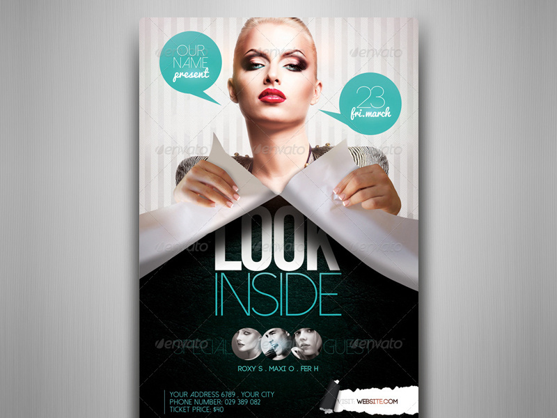 Look Inside Flyer Template by Touringxx Creative Studio on Dribbble