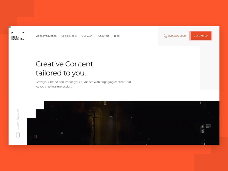 Ideal Insight Web Design by Supremo on Dribbble