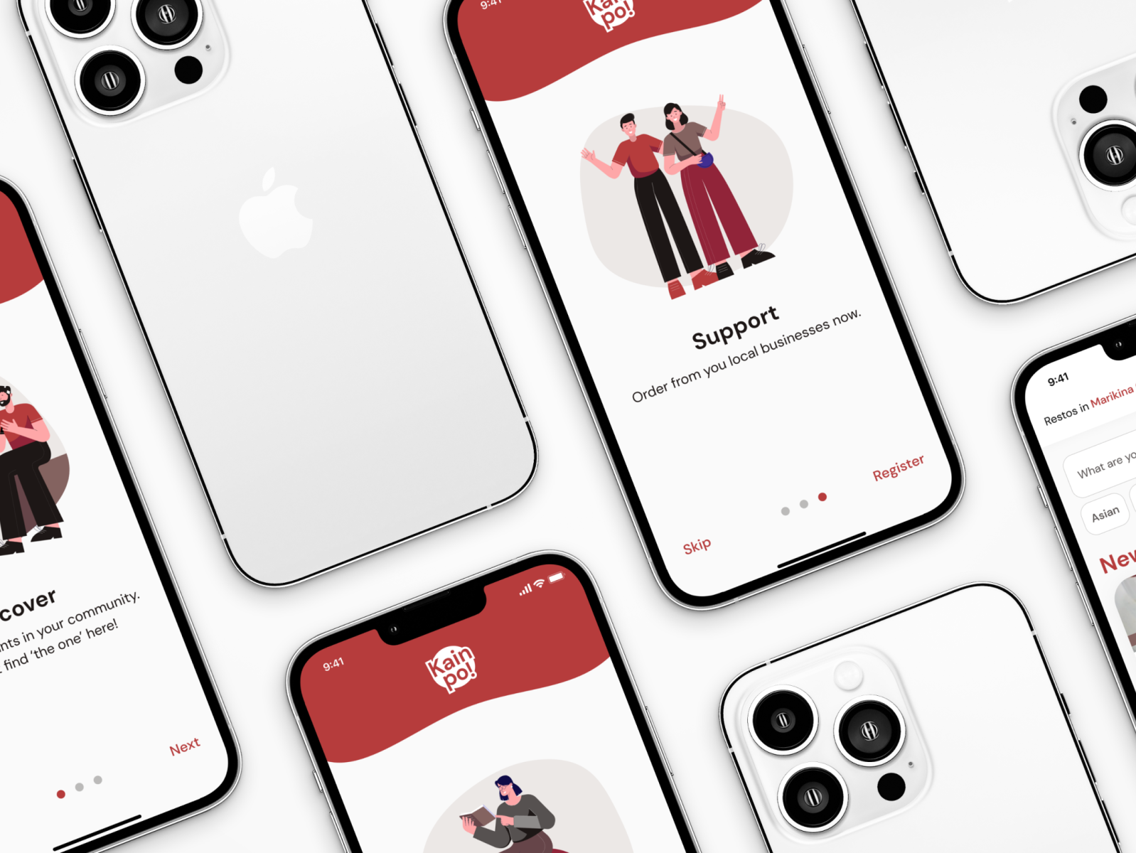 Kain po - Mobile app by Sel Villadarez on Dribbble